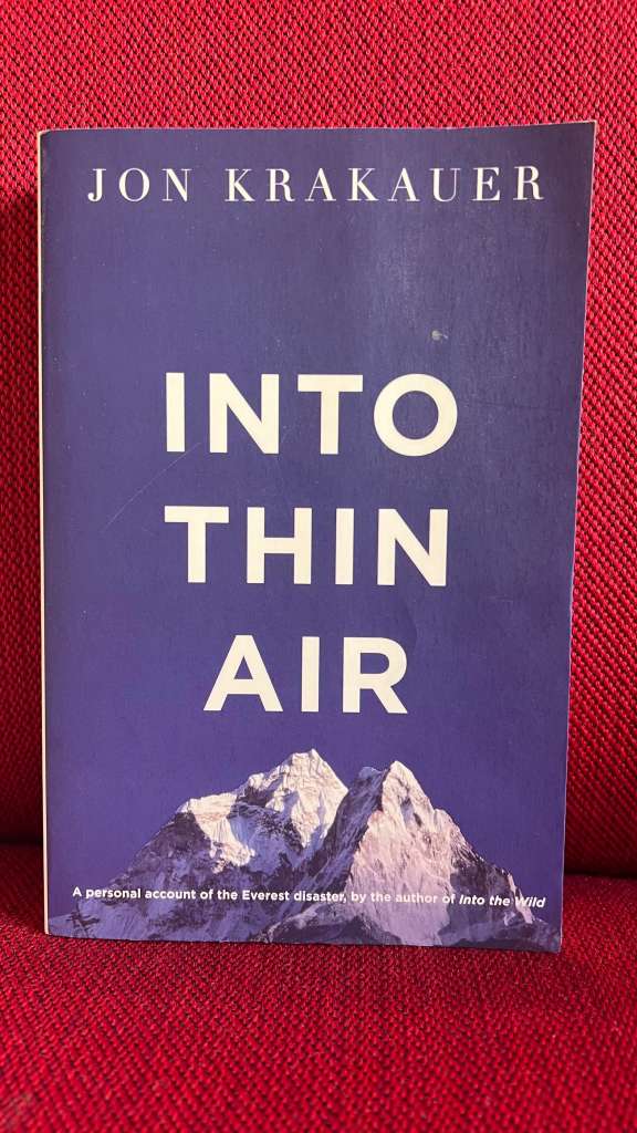 Into Thin Air by Jon Krakauer – Prismatic Pages