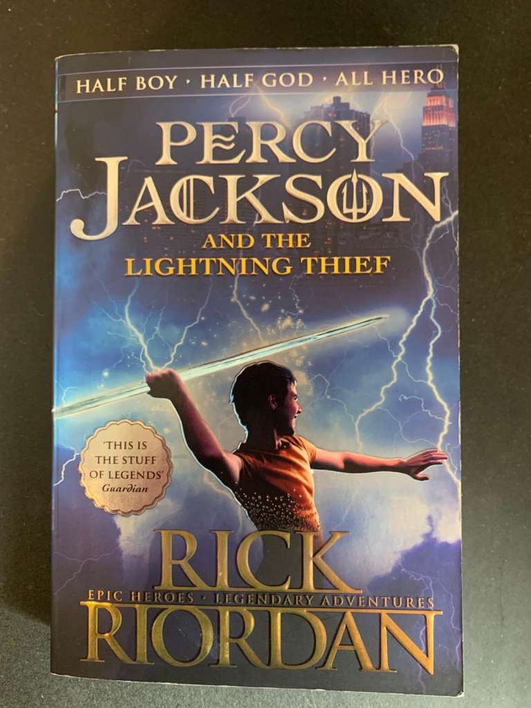 Percy Jackson and the Lightening Thief by Rick Riordan – Prismatic Pages
